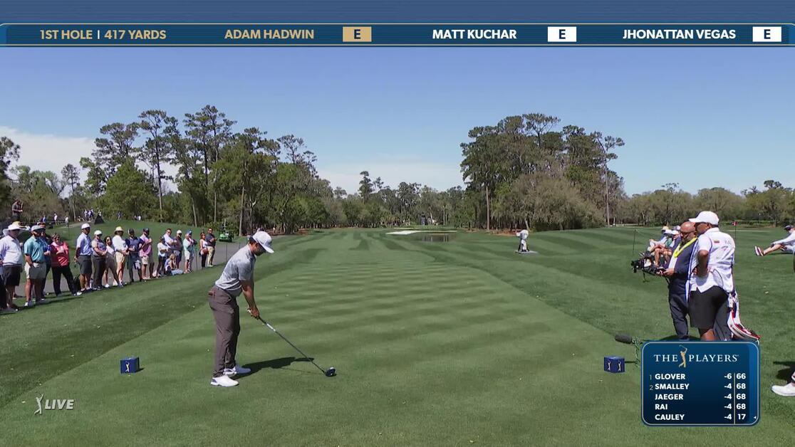 Adam Hadwin | Round 1 | 1st hole | Shot 1 | 2025 THE PLAYERS