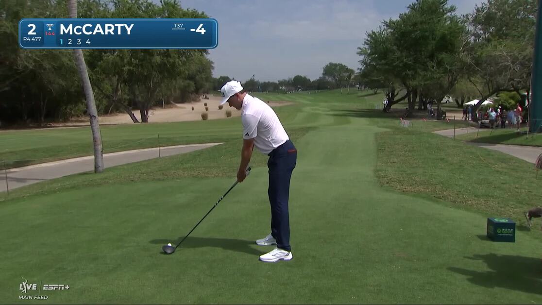 Matt McCarty | Round 2 | 2nd hole | Shot 3 | 2025 Mexico Open