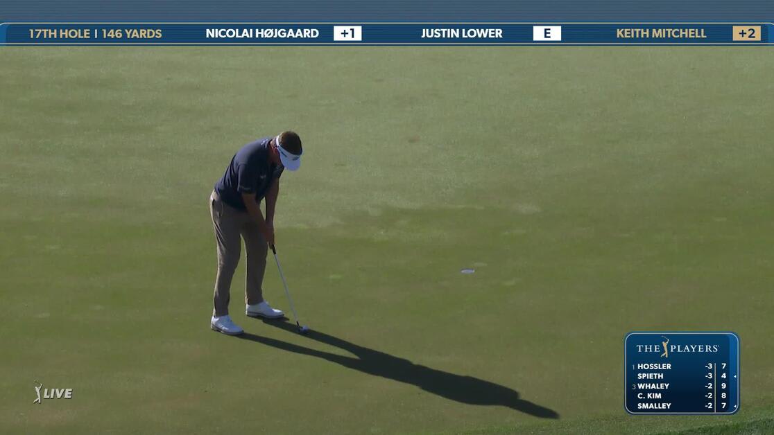 Keith Mitchell | Round 1 | 17th hole | Shot 3 | 2025 THE PLAYERS