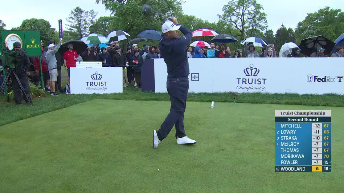 Gary Woodland | Round 2 | 7th hole | Shot 1 | 2025 Truist Championship
