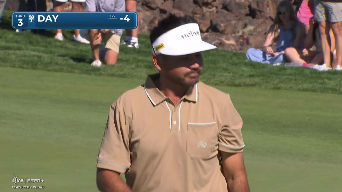 Jason Day | Round 2 | 3rd hole | Shot 3 | 2025 Bank of Utah