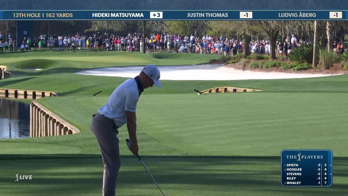 Justin Thomas | Round 1 | 13th hole | Shot 1 | 2025 THE PLAYERS