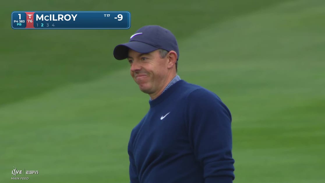 Rory McIlroy | Round 3 | 1st hole | Shot 2 | 2026 AT&T Pebble Beach