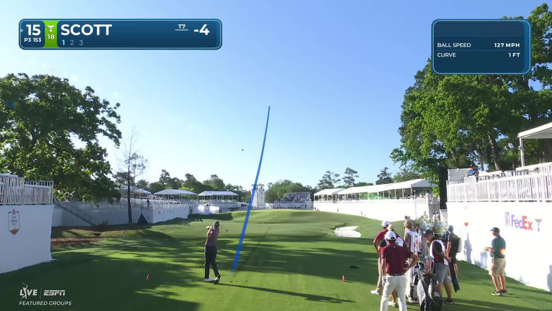Adam Scott | Round 2 | 15th hole | Shot 1 | 2026 Texas Children's