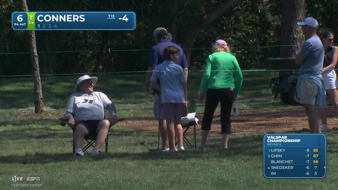 Corey Conners | Round 2 | 6th hole | Shot 1 | 2026 Valspar
