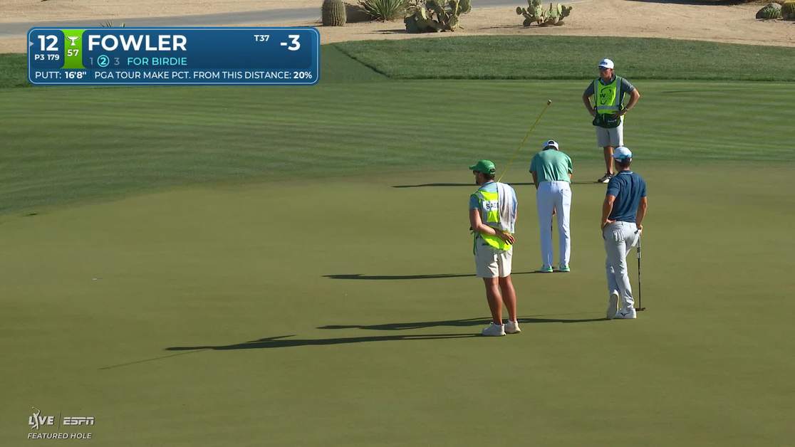 Rickie Fowler | Round 3 | 12th hole | Shot 3 | 2026 WM Phoenix Open
