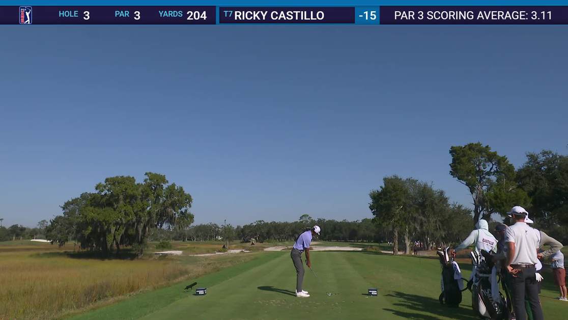 Ricky Castillo | Round 4 | 3rd hole | Shot 1 | 2025 The RSM Classic