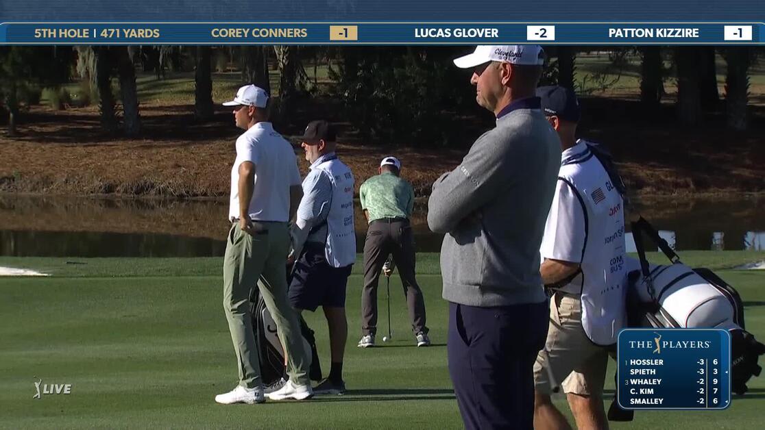 Corey Conners | Round 1 | 5th hole | Shot 2 | 2025 THE PLAYERS
