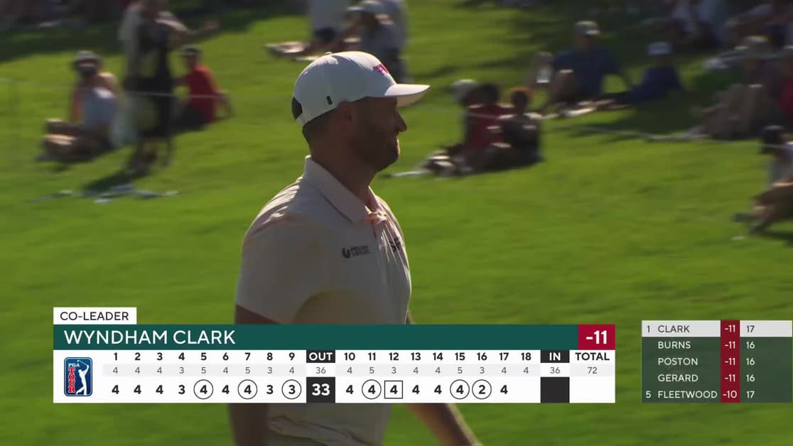 Wyndham Clark | Round 4 | 17th hole | Shot 4 | 2026 the Memorial