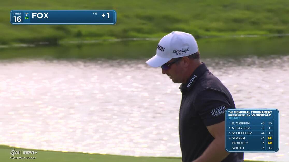 Ryan Fox | Round 3 | 16th hole | Shot 3 | 2025 the Memorial