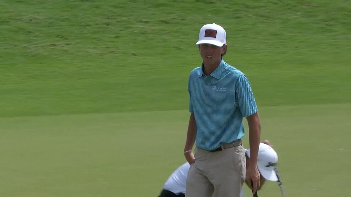 Matthew Watkins | Round 2 | 5th hole | Shot 3 | 2025 Mexico Open