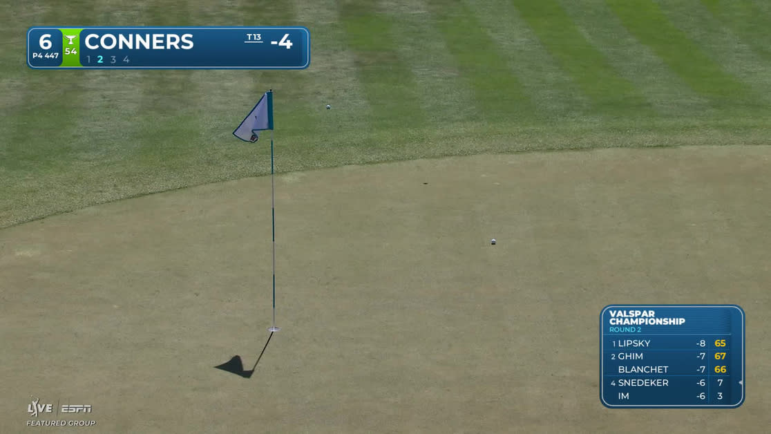 Corey Conners | Round 2 | 6th hole | Shot 2 | 2026 Valspar