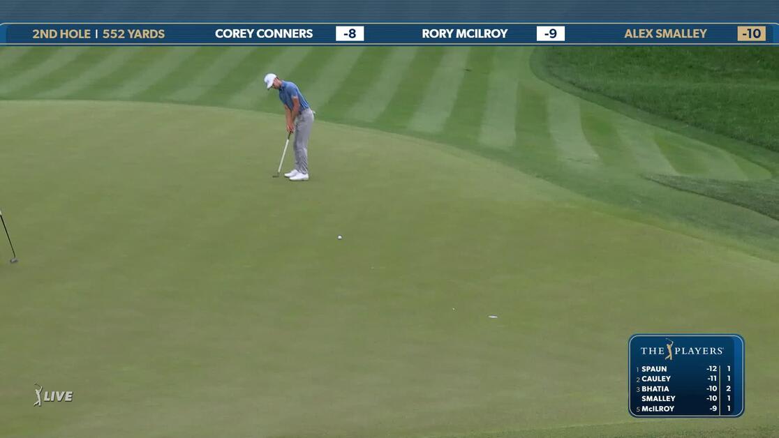Alex Smalley | Round 4 | 2nd hole | Shot 4 | 2025 THE PLAYERS
