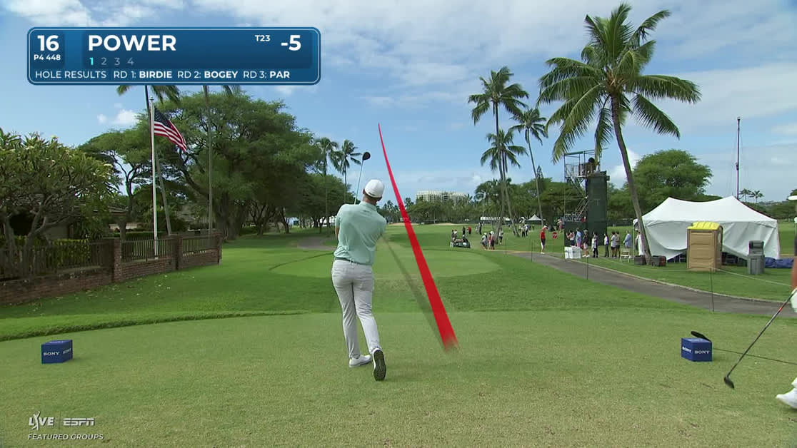 Seamus Power | Round 4 | 16th hole | Shot 1 | 2026 Sony Open