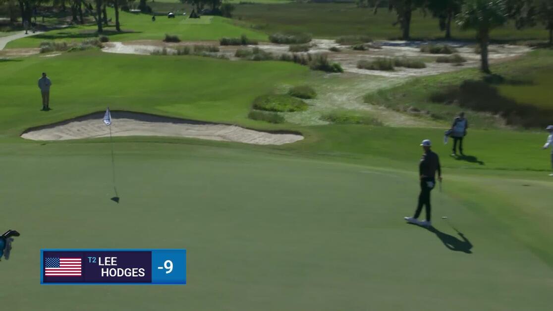 Lee Hodges | Round 3 | 3rd hole | Shot 3 | 2024 The RSM Classic