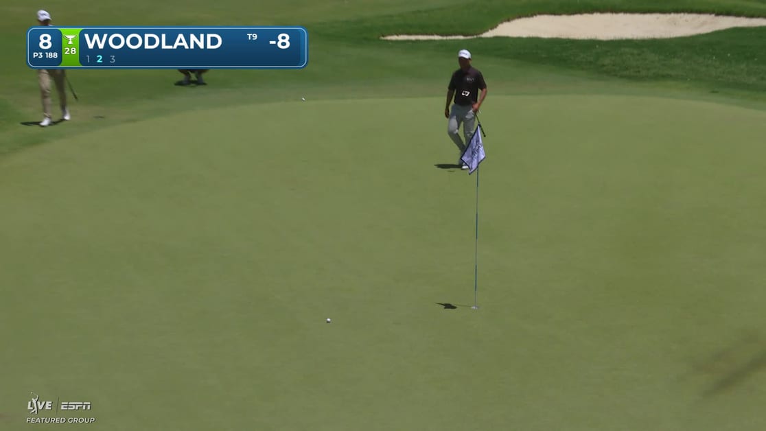 Gary Woodland | Round 4 | 8th hole | Shot 2 | 2026 Charles Schwab