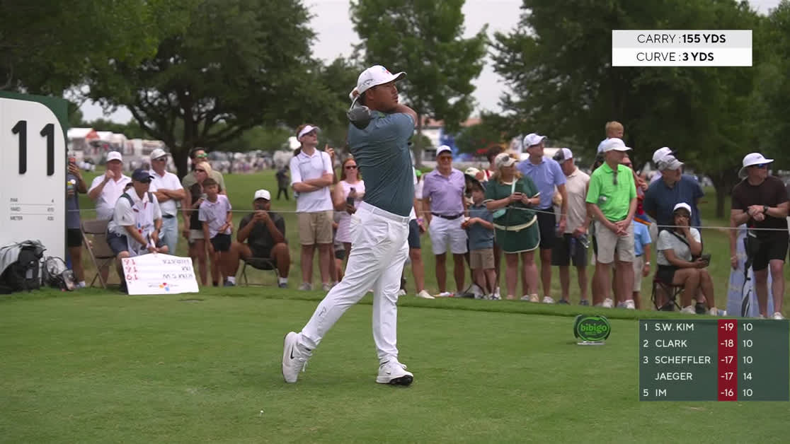 Si Woo Kim | Round 3 | 11th hole | Shot 1 | 2026 THE CJ CUP