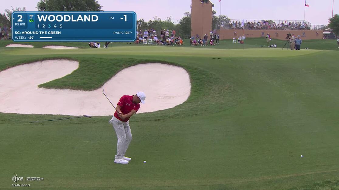 Gary Woodland | Round 2 | 2nd hole | Shot 3 | 2025 Valero