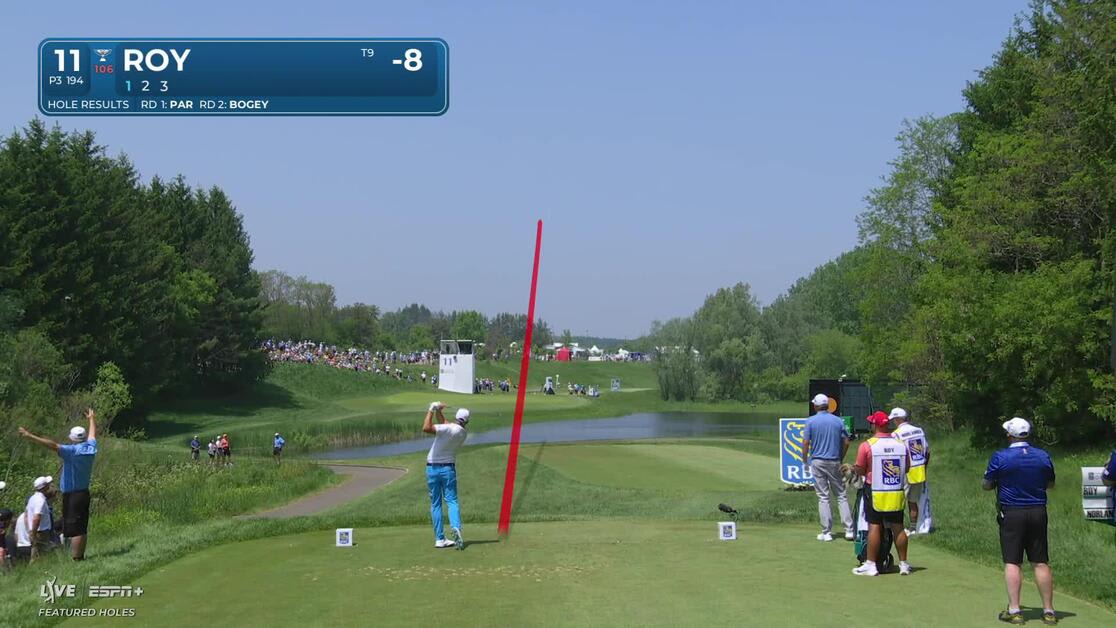 Kevin Roy | Round 3 | 11th hole | Shot 1 | 2025 RBC Canadian