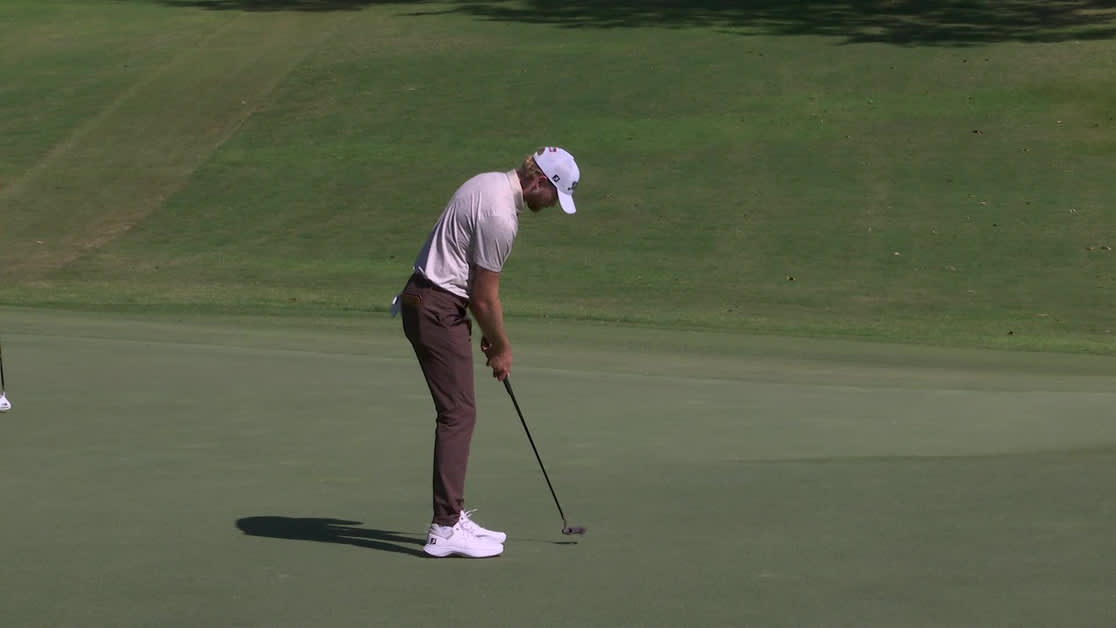 Danny Walker | Round 3 | 4th hole | Shot 4 | 2025 Sanderson Farms
