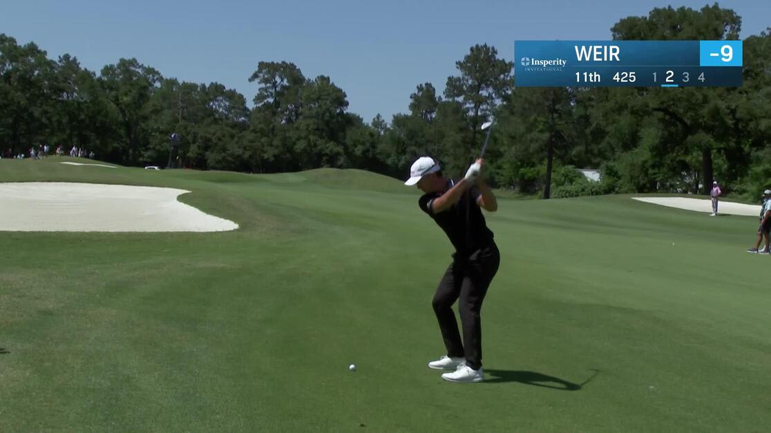 Mike Weir | Round 3 | 11th hole | Shot 2 | 2025 Insperity Invit