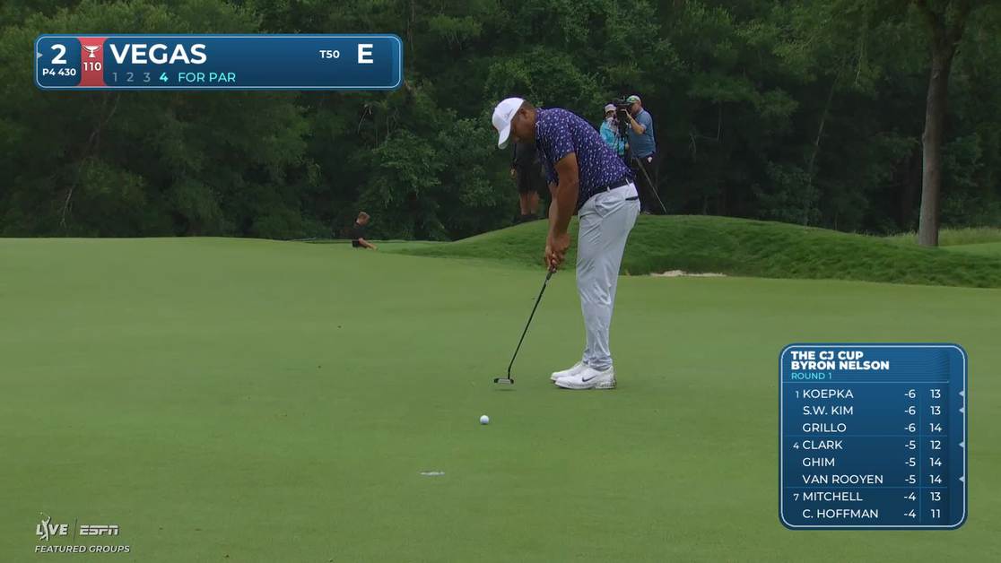 Jhonattan Vegas | Round 1 | 2nd hole | Shot 5 | 2026 THE CJ CUP