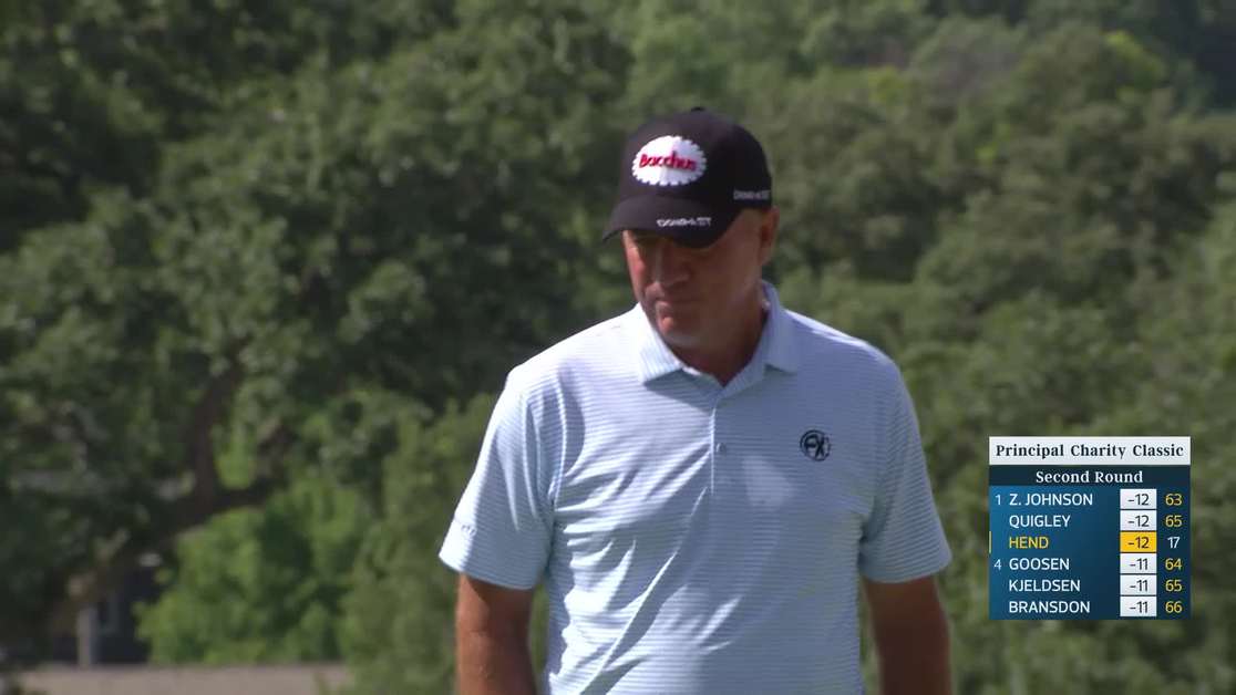 Scott Hend | Round 2 | 18th hole | Shot 3 | 2026 Principal