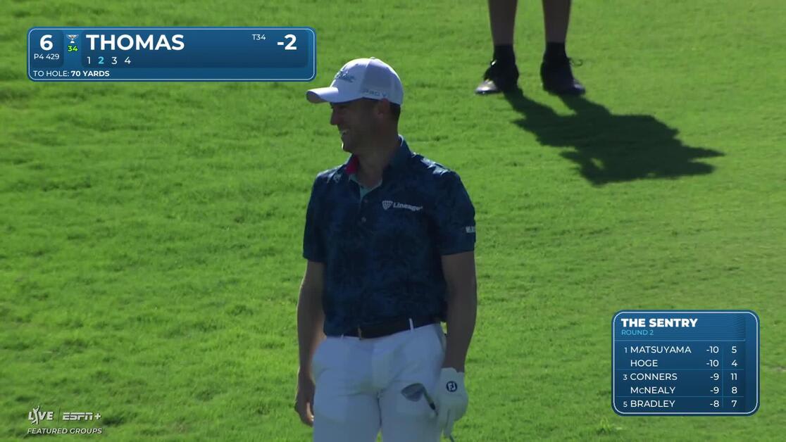 Justin Thomas | Round 2 | 6th hole | Shot 2 | 2025 The Sentry
