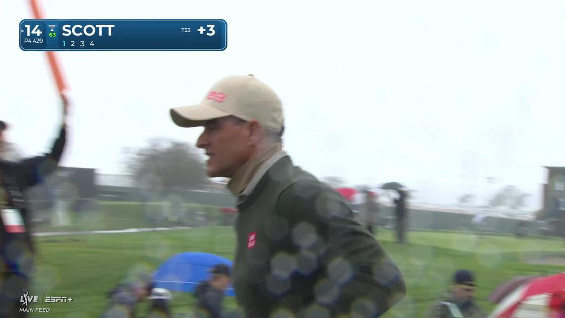 Adam Scott | Round 1 | 14th hole | Shot 1 | 2025 Genesis