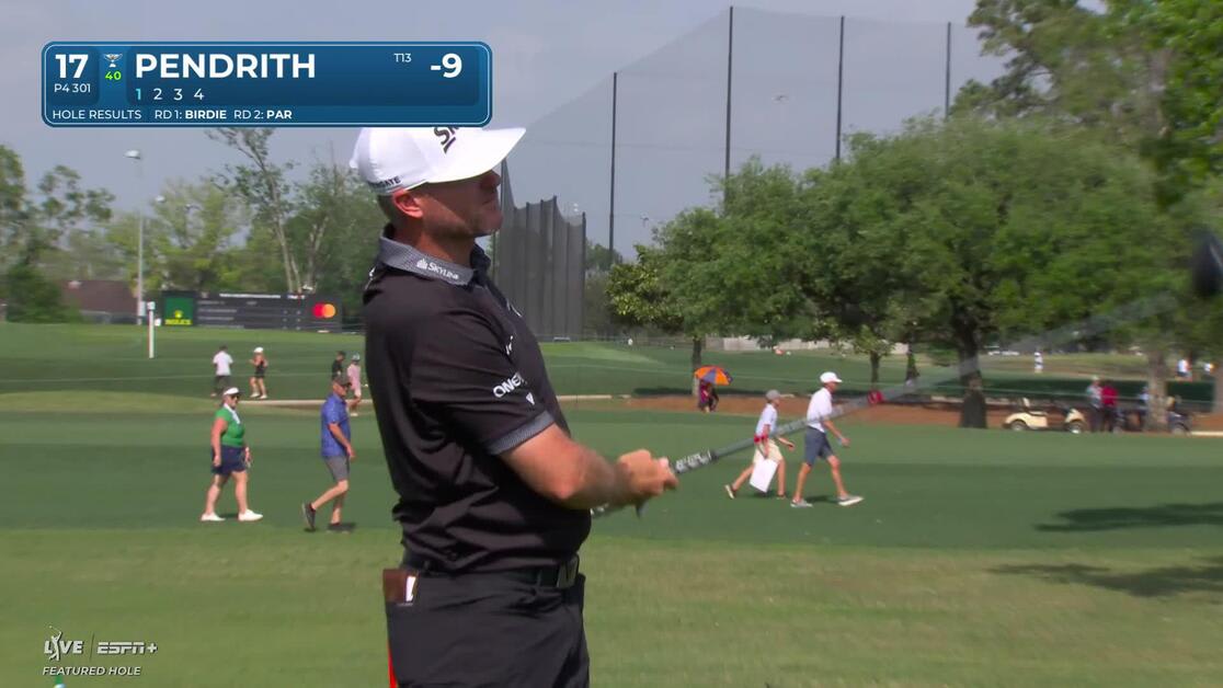 Taylor Pendrith | Round 3 | 17th hole | Shot 1 | 2025 Houston Open