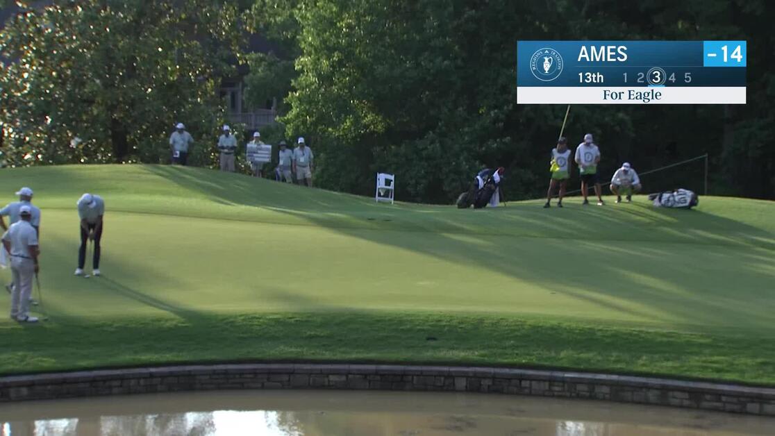 Stephen Ames | Round 4 | 13th hole | Shot 3 | 2025 Tradition