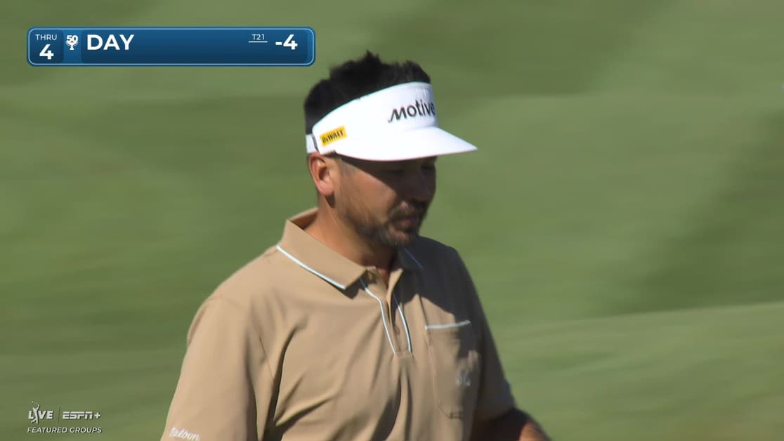 Jason Day | Round 2 | 4th hole | Shot 4 | 2025 Bank of Utah