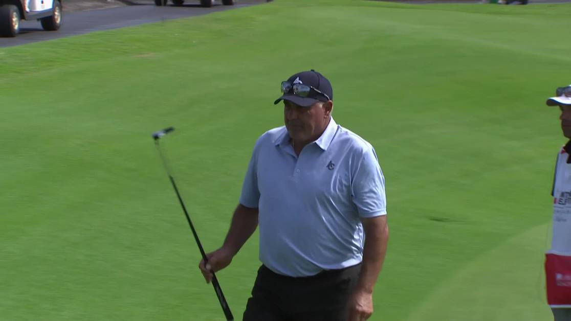 Ángel Cabrera | Round 3 | 7th hole | Shot 4 | 2026 Mitsubishi