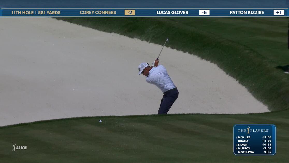 Corey Conners | Round 2 | 11th hole | Shot 4 | 2025 THE PLAYERS