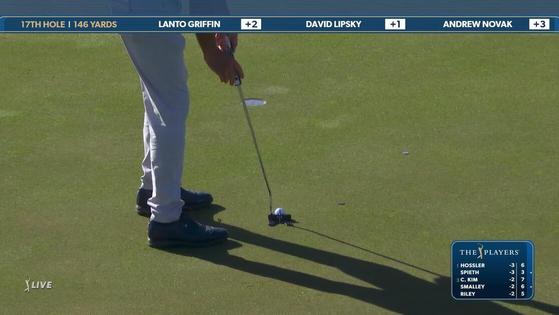 Lanto Griffin | Round 1 | 17th hole | Shot 5 | 2025 THE PLAYERS