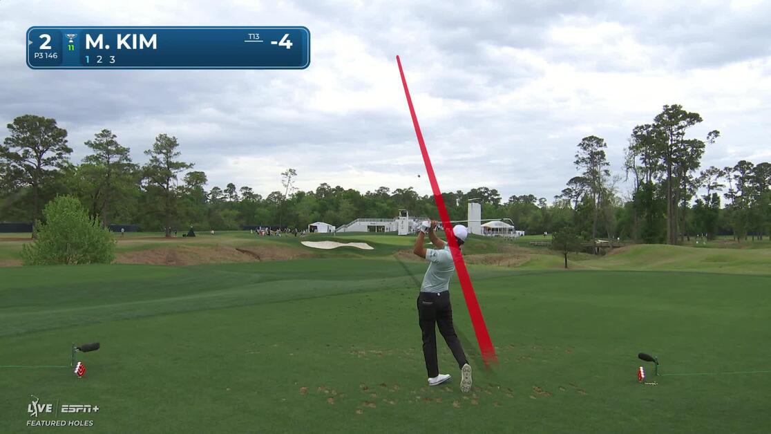 Michael Kim | Round 2 | 2nd hole | Shot 1 | 2025 Houston Open
