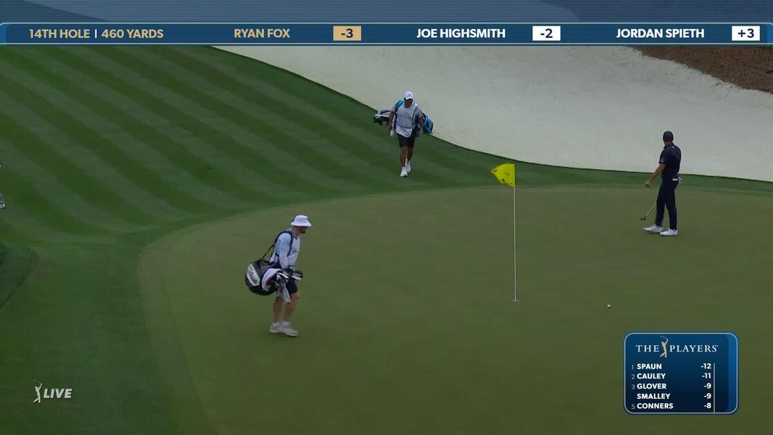Ryan Fox | Round 4 | 14th hole | Shot 3 | 2025 THE PLAYERS