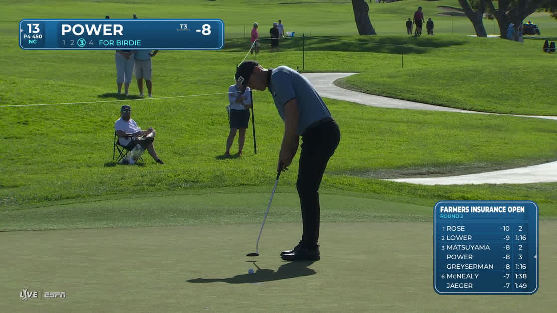 Seamus Power | Round 2 | 13th hole | Shot 3 | 2026 Farmers