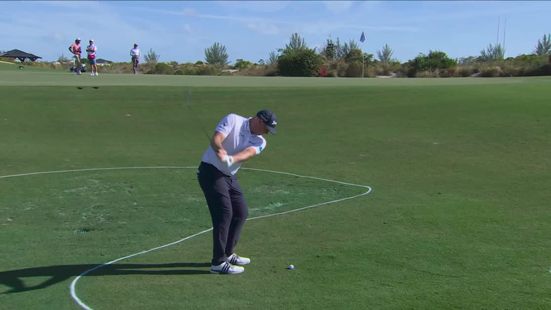 Sepp Straka | Round 2 | 8th hole | Shot 2 | 2025 Hero World Challenge