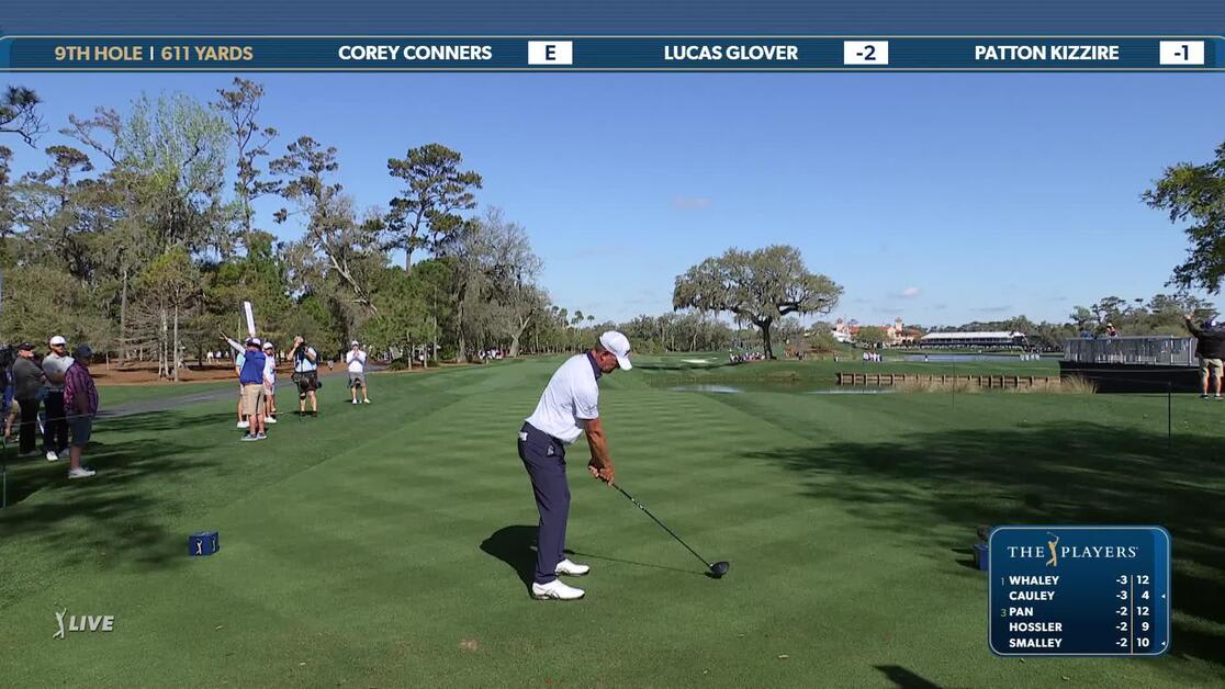 Lucas Glover | Round 1 | 9th hole | Shot 1 | 2025 THE PLAYERS