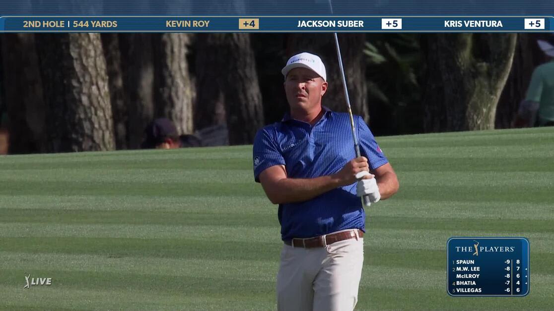 Kevin Roy | Round 2 | 2nd hole | Shot 3 | 2025 THE PLAYERS