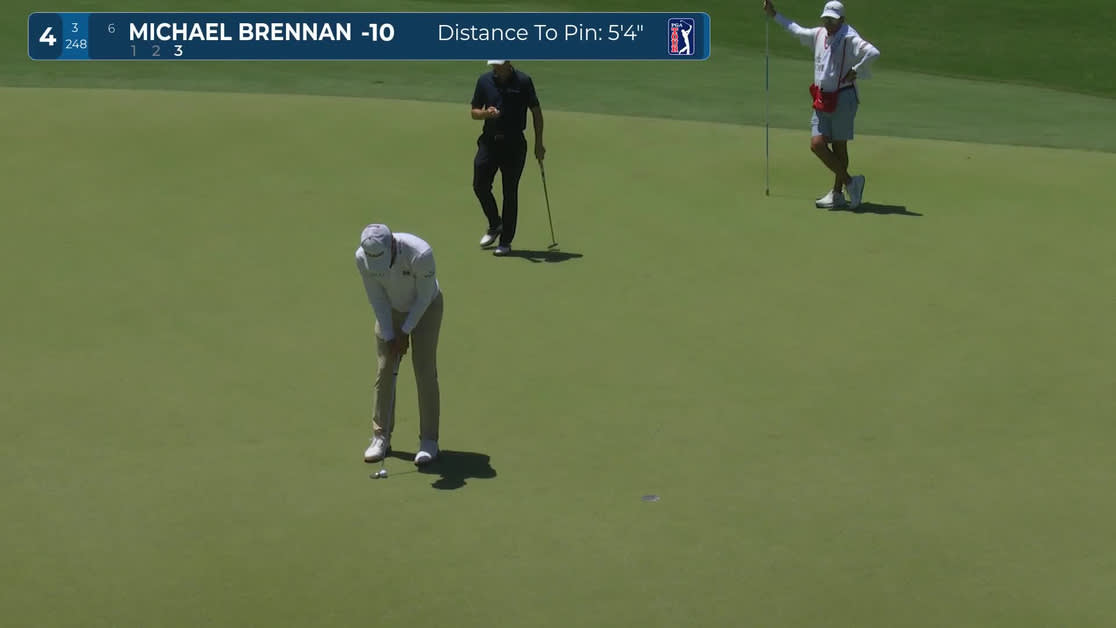 Michael Brennan | Round 4 | 4th hole | Shot 3 | 2026 Charles Schwab