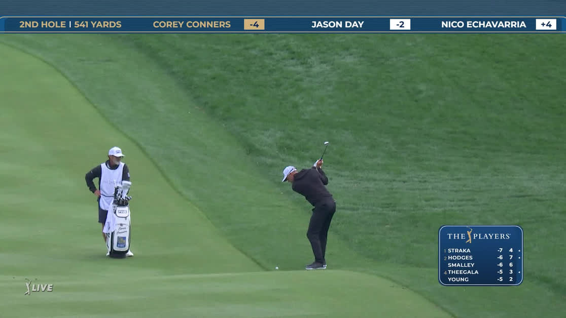 Corey Conners | Round 2 | 2nd hole | Shot 3 | 2026 THE PLAYERS
