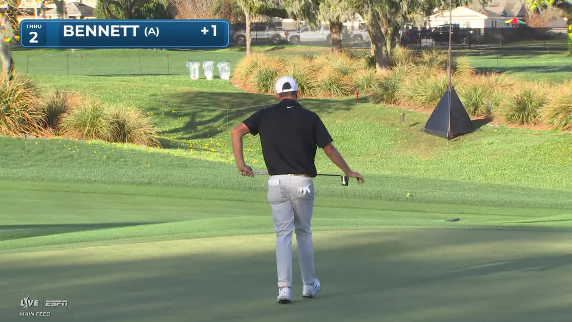 Daniel Bennett | Round 1 | 2nd hole | Shot 3 | 2026 Arnold Palmer