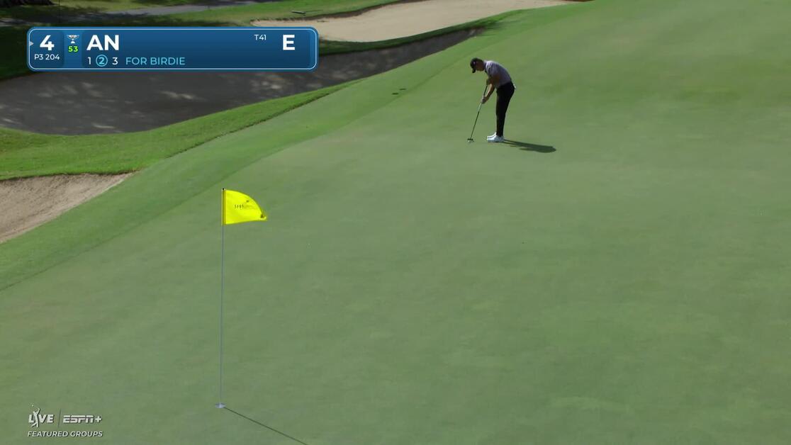 Byeong Hun An | Round 1 | 4th hole | Shot 3 | 2025 Sony Open