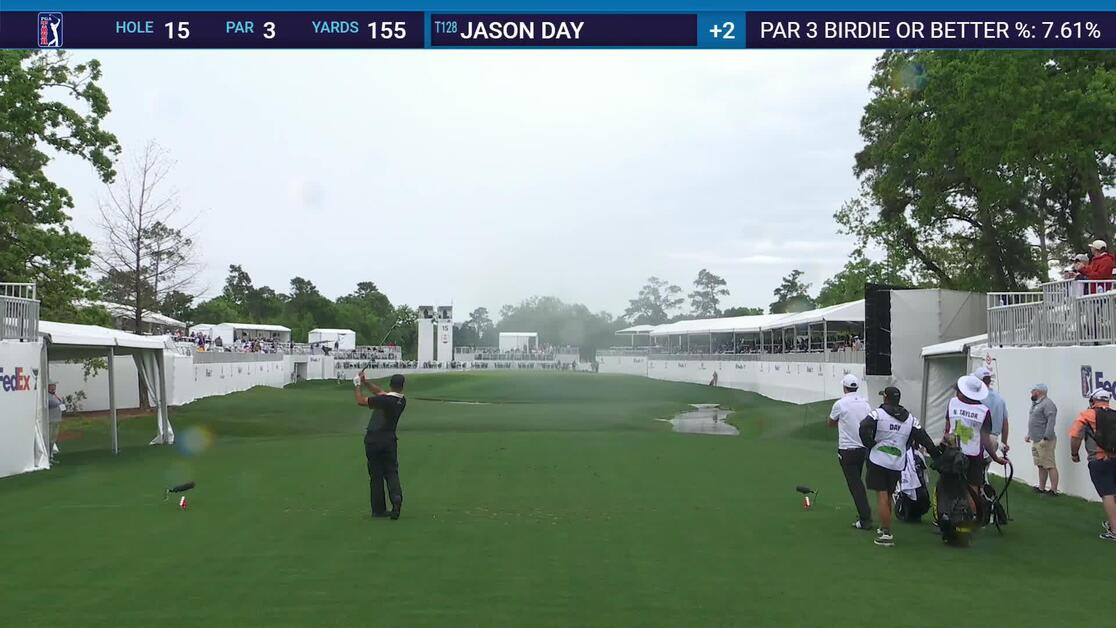 Jason Day | Round 1 | 15th hole | Shot 1 | 2025 Houston Open