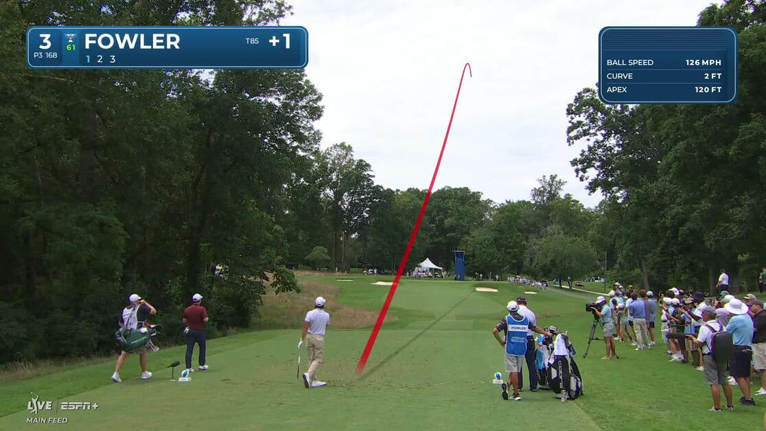 Rickie Fowler | Round 1 | 3rd hole | Shot 1 | 2025 Wyndham