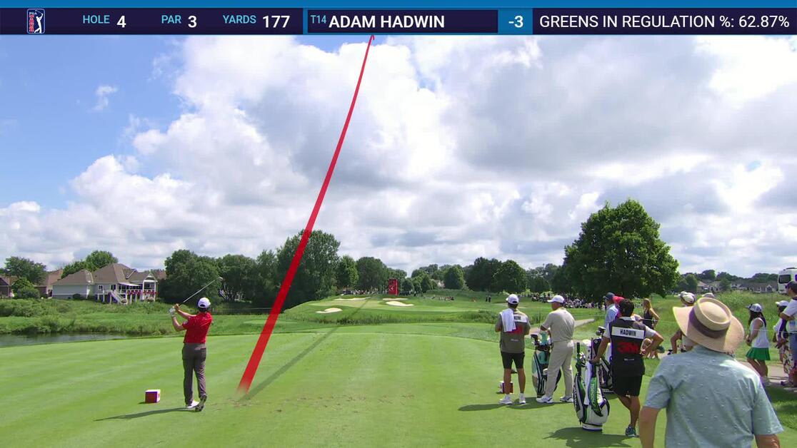 Adam Hadwin | Round 1 | 4th hole | Shot 1 | 2025 3M Open