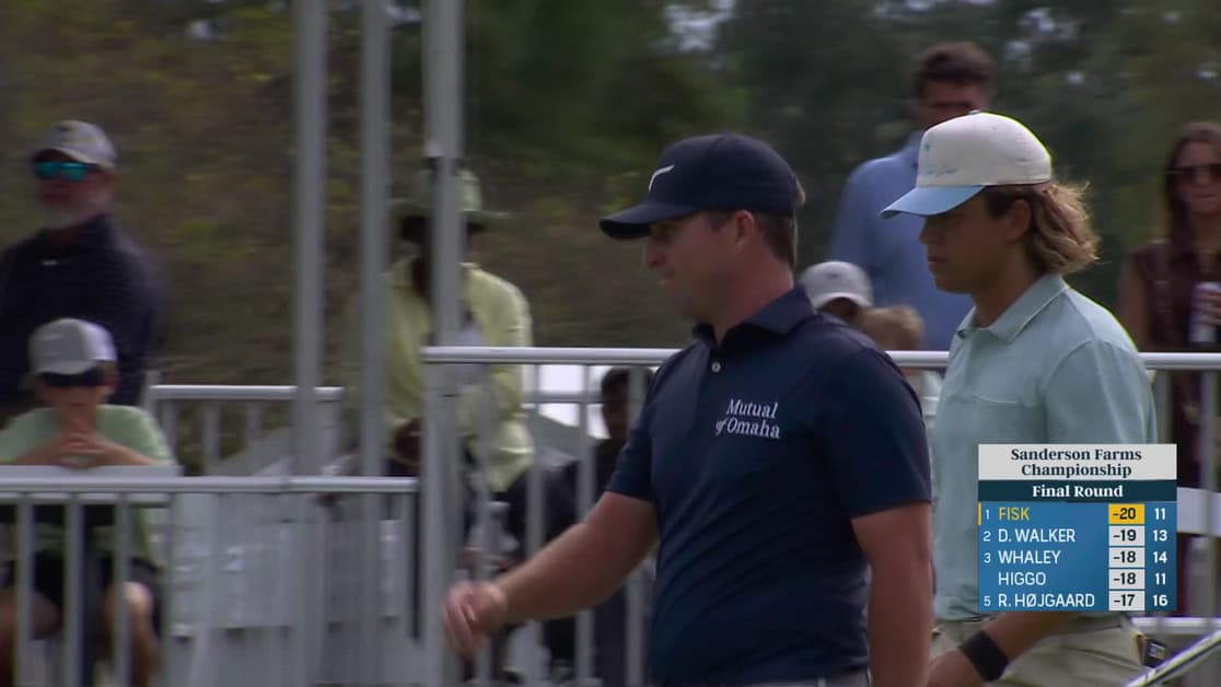 Steven Fisk | Round 4 | 12th hole | Shot 3 | 2025 Sanderson Farms
