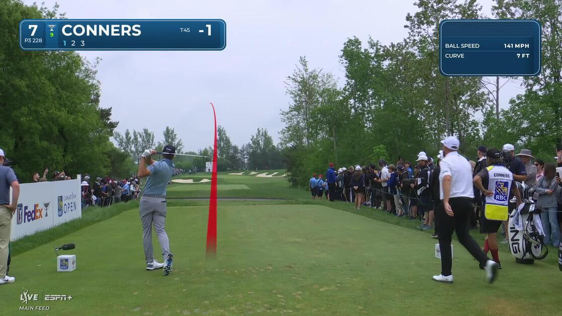 Corey Conners | Round 1 | 7th hole | Shot 1 | 2025 RBC Canadian